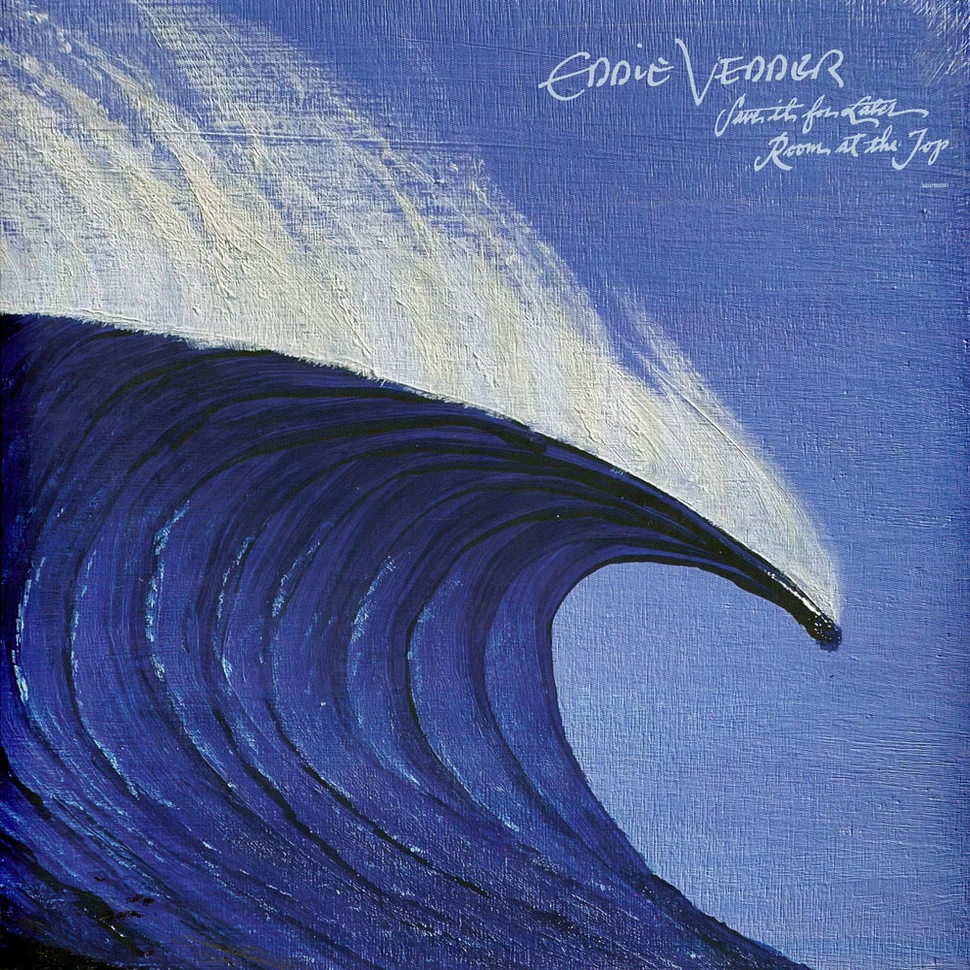 Eddie Vedder - Save It For Later Room At The Top Limited Edition ...