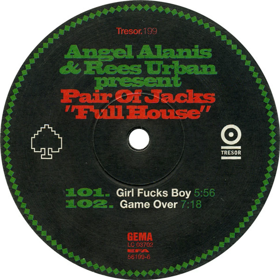 Angel Alanis & Rees Urban Present Pair Of Jacks - Full House - Vinyl ...