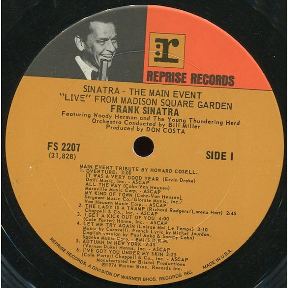 Frank Sinatra Featuring Woody Herman & The Young Thundering Herd - The ...