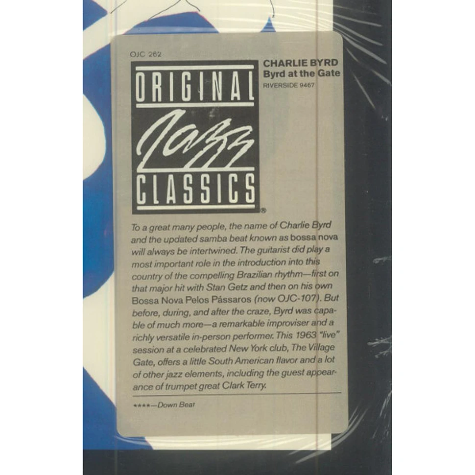 Charlie Byrd Trio - Byrd At The Gate - Vinyl LP - 1986 - US - Reissue | HHV