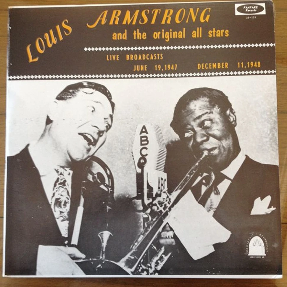 Louis Armstrong And His All-Stars - Live Broadcasts June 19, 1947 ...