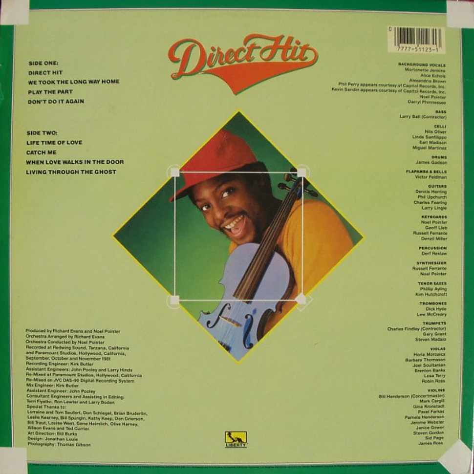 Noel Pointer - Direct Hit - Vinyl LP - 1982 - US - Original | HHV