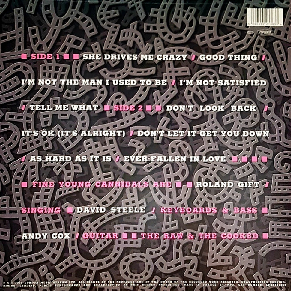 Fine Young Cannibals - The Raw & The Cooked - Vinyl LP - 2020 - EU ...