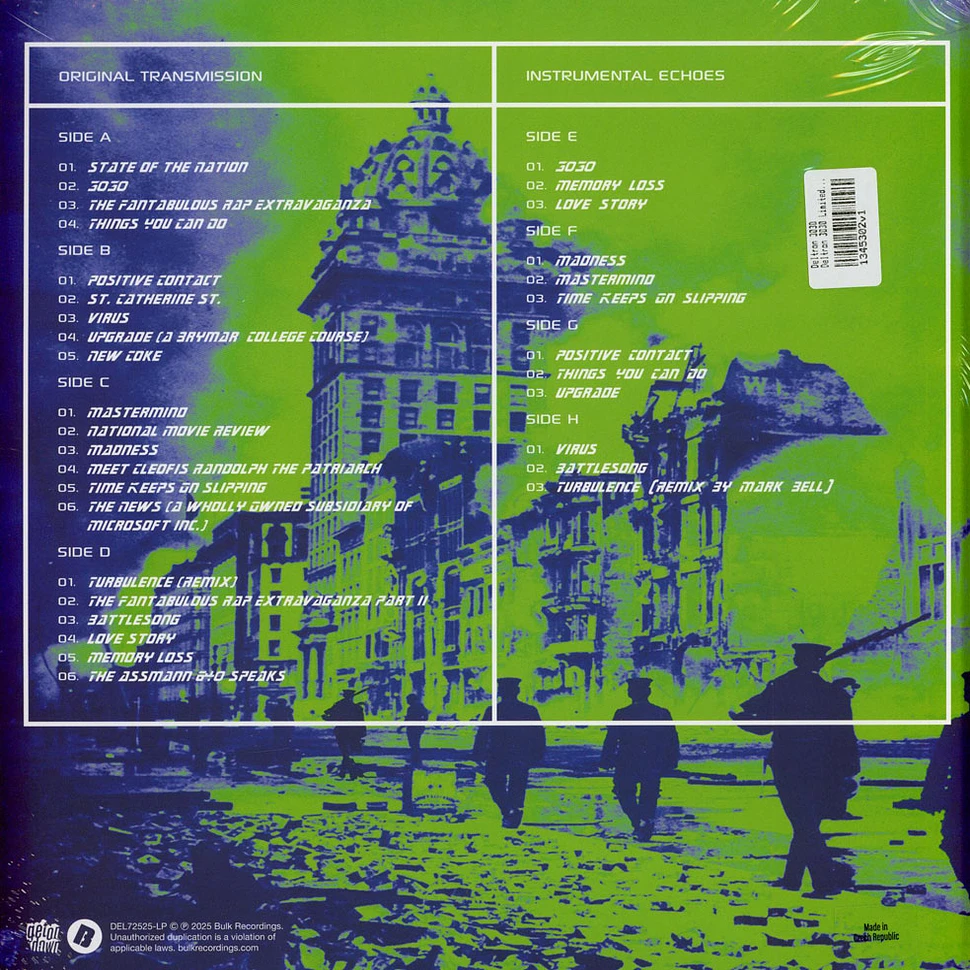 Deltron 3030 - Deltron 3030 Limited 4LP Hardcover Book Edition - Vinyl ...