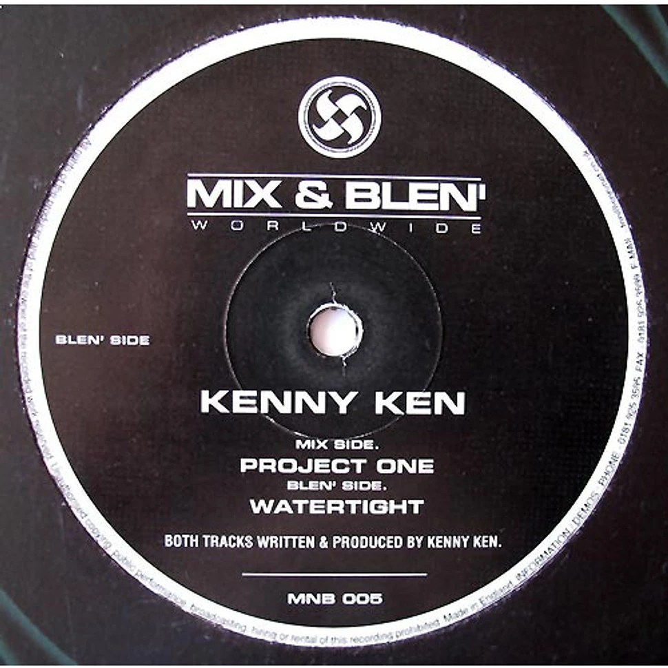 Kenny Ken - Project One / Watertight - Vinyl 12" - 1998 - UK - Original ...