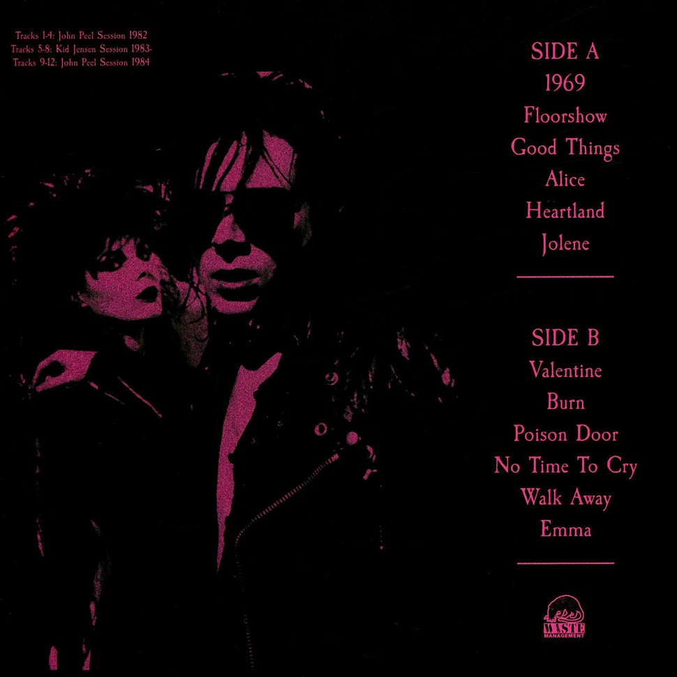 Sisters Of Mercy - Peel Sessions 82-84 Black Vinyl Edition - Vinyl LP ...