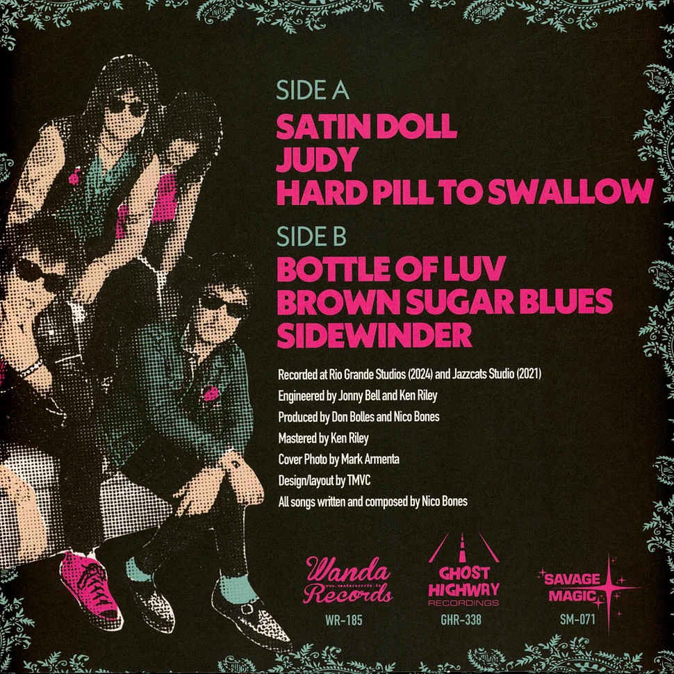 Nico Bones - Sweet Heart Break Pink Vinyl Edition - Vinyl LP - 2025 ...