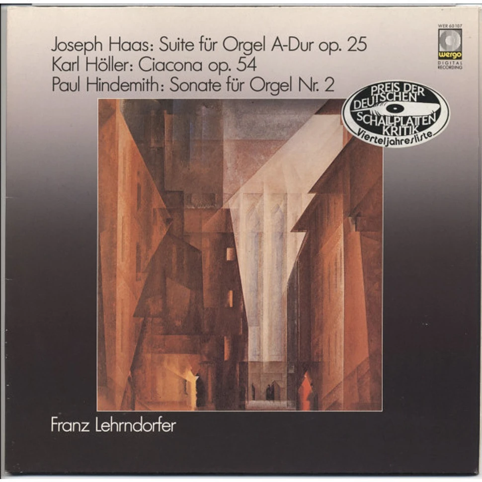 Joseph Haas / Karl Höller / Paul Hindemith, Franz Lehrndorfer - Suite ...