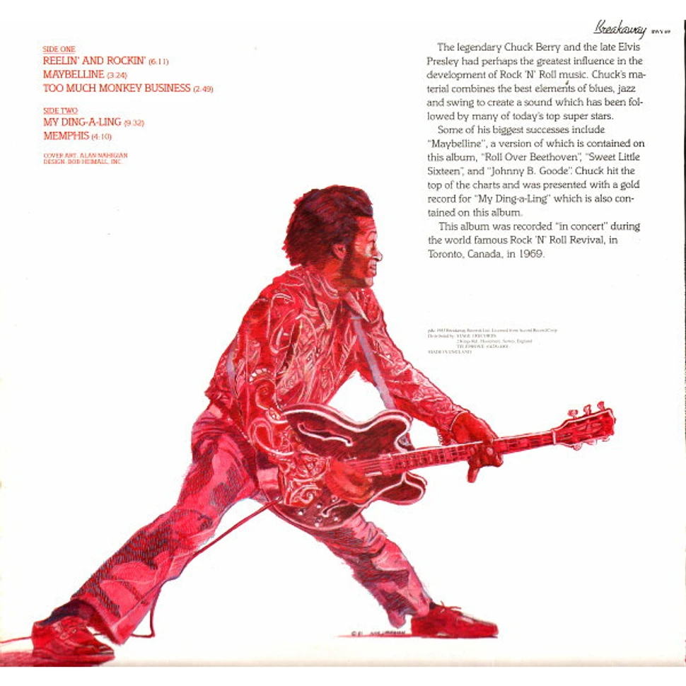 Chuck Berry - Toronto Rock 'N' Roll Revival 1969, Volume II - Vinyl LP ...