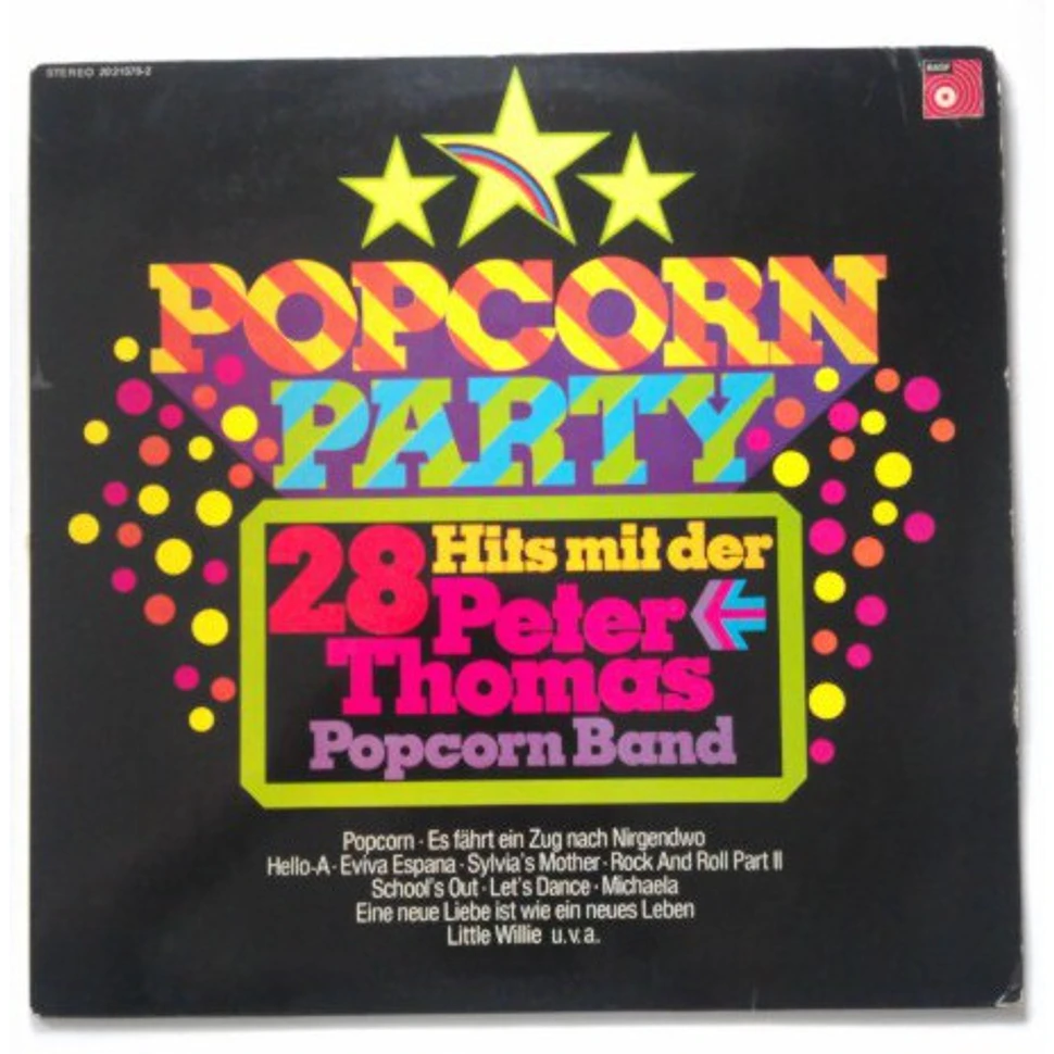 Peter Thomas Popcorn Band - Popcorn Party - Vinyl LP - 1972 - DE ...
