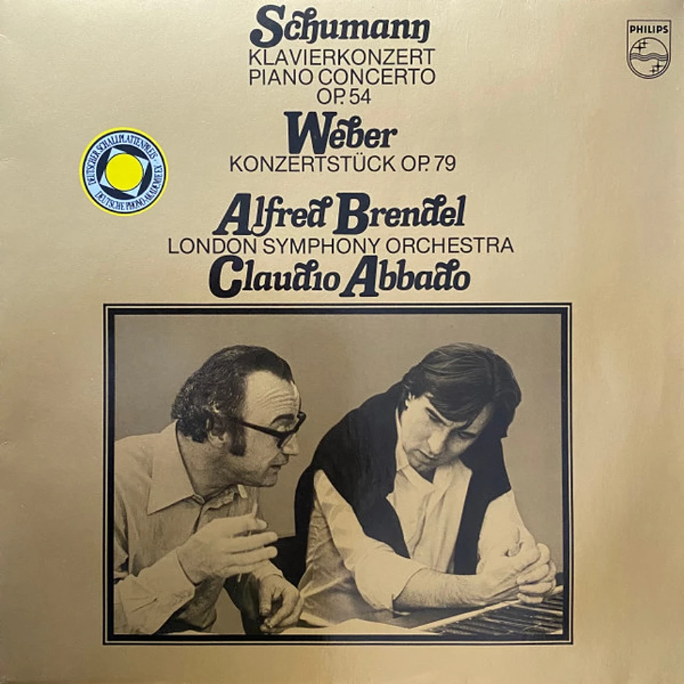 Robert Schumann / Carl Maria Von Weber - Alfred Brendel, London ...