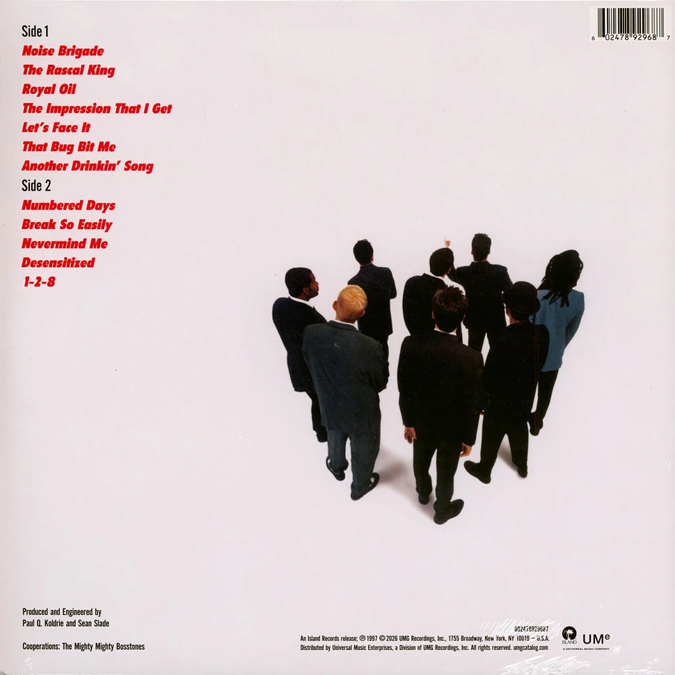 Mighty Mighty Bosstones - Let's Face It - Vinyl LP - 1997 - US ...