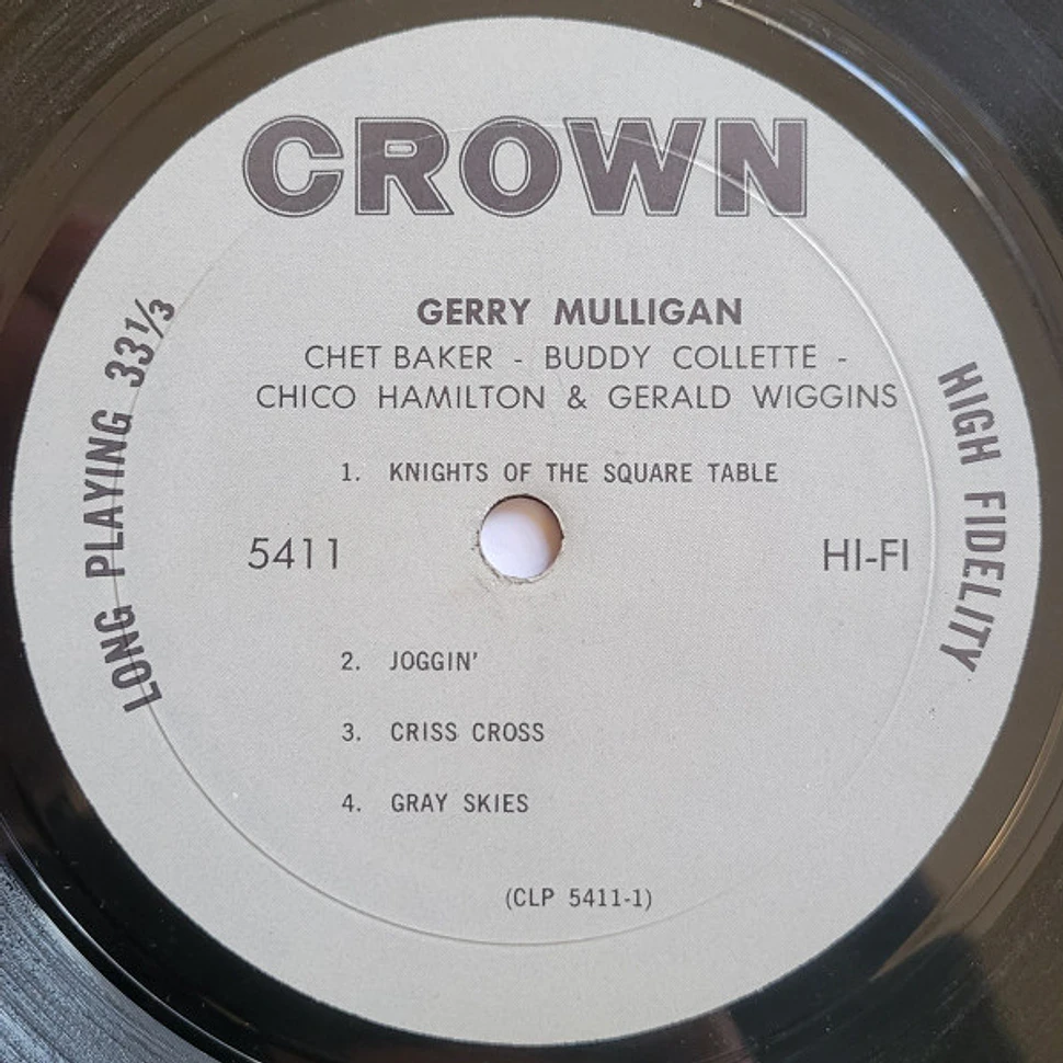 Gerry Mulligan - Gerry Mulligan/Chet Baker/Chico Hamilton/Buddy ...