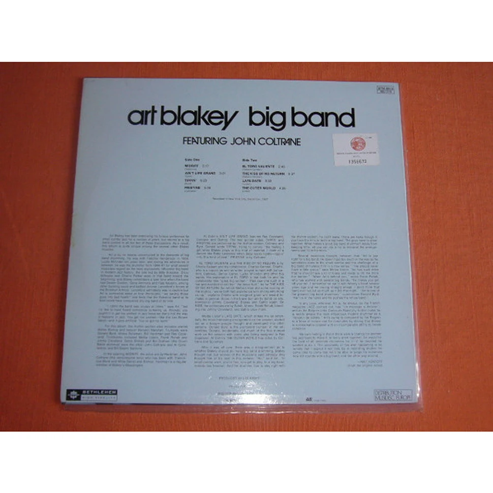 Art Blakey's Big Band Featuring John Coltrane - Art Blakey's Big Band ...