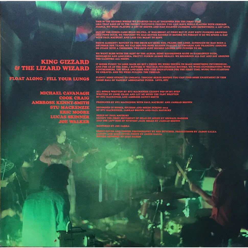 King Gizzard & The Lizard Wizard - Float Along - Fill Your Lungs ...