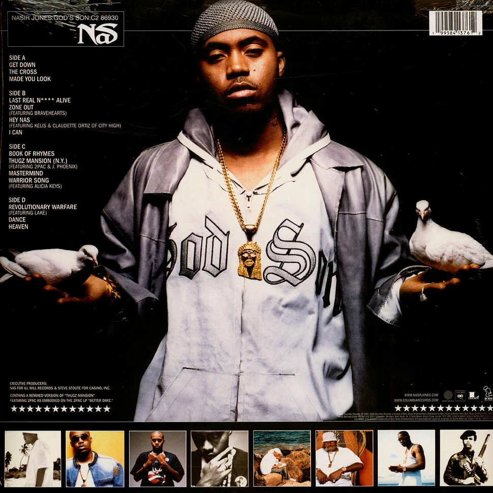 Nas - God's Son Record Store Day 2026 Colored Vinyl Edition - Vinyl 2LP ...