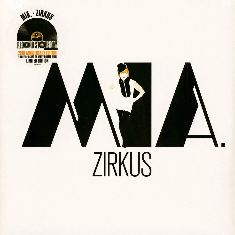 MIA. - Zirkus 20th Anniversary Record Store Day 2026 Colored Vinyl ...