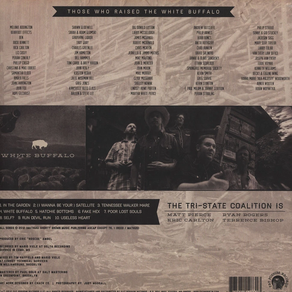 Jimbo Mathus & Tri-State Coalition - White Buffalo - Vinyl LP - 2013 ...