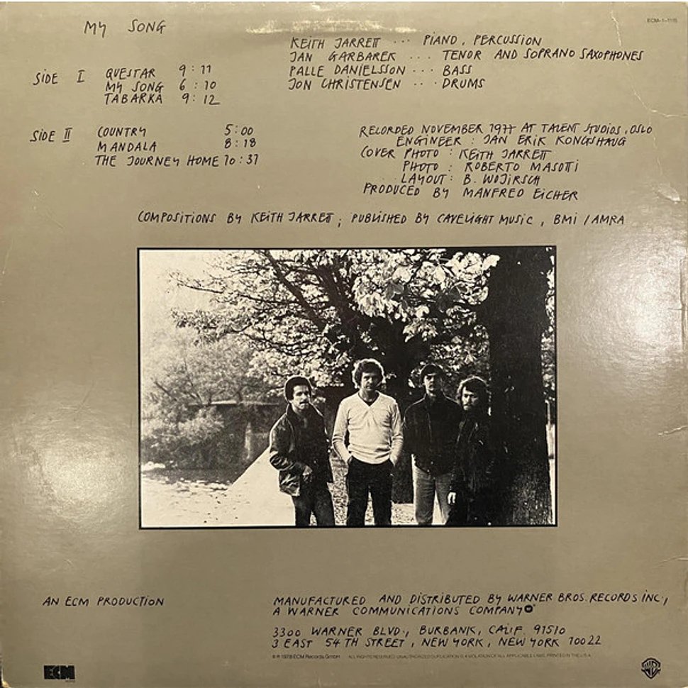 Keith Jarrett, Jan Garbarek, Palle Danielsson, Jon Christensen - My ...